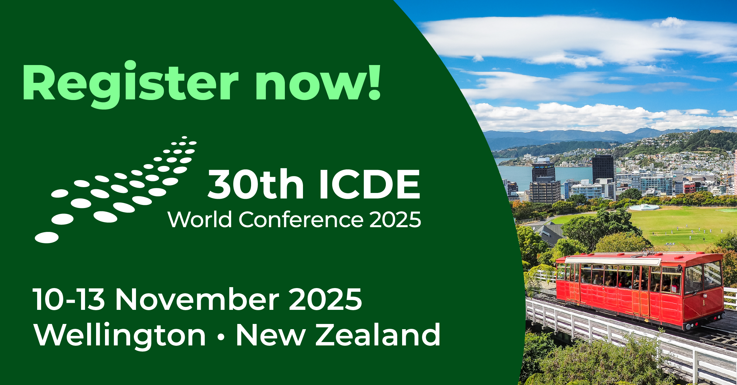 Communications Pack: 30th ICDE World Conference 2025 - ICDE
